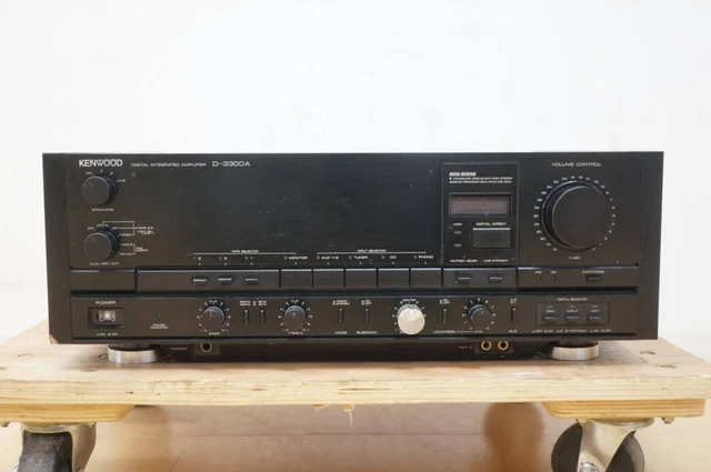(FREE SHIPPING) KENWOOD D-3300A Integrated Amplifier, Maintained $763. ...