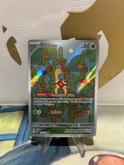 SHUCKLE 136/132 ILLUSTRATION Rare ME01: Mega Evolution NM $10.00 ...