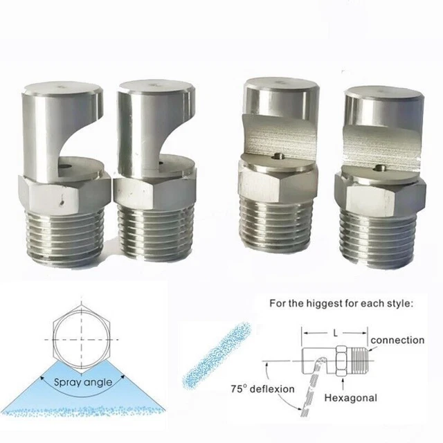 BUSE DE VENTILATEUR grand angle de type K buse de pulvérisation d'eau de... EUR 7,14 - PicClick FR