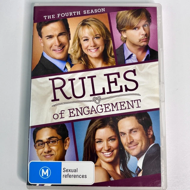 RULES OF ENGAGEMENT Season 4 DVD Region 4 PAL Tracked Postage £11.67 ...