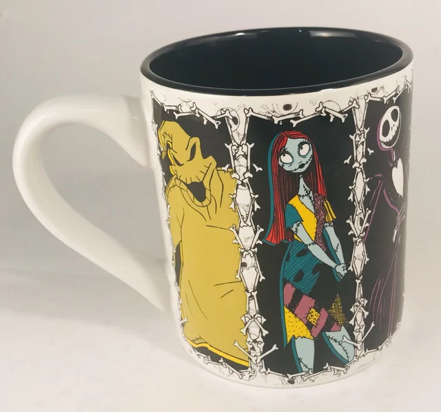 THE NIGHTMARE BEFORE Christmas, Tim Burton’s Disney Ceramic Coffee Mug ...