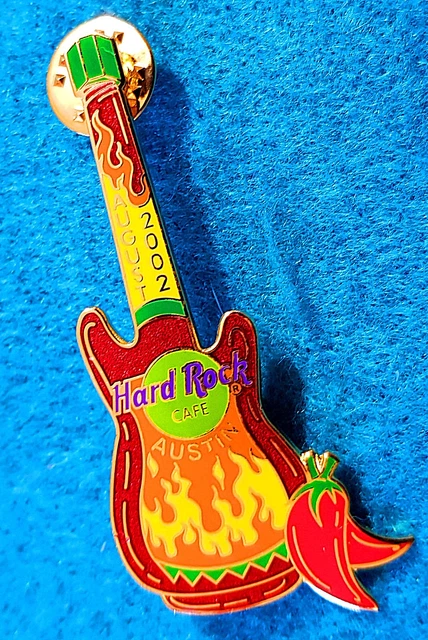 AUSTIN TEX RED HOT CHILLI PEPPER SAUCE BOTTLE AUG 2002 GUITAR Hard Rock ...