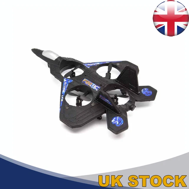 THUNDER JET PRO Remote Control Jet Drone Fighter Toy Perfect Gift For ...