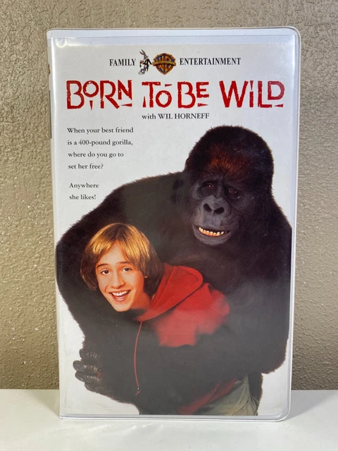 BORN TO BE Wild (VHS, 1995, Clam Shell) Vintage Collectible FAST ...