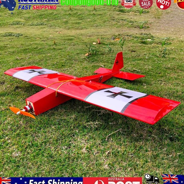 DIY RADIO CONTROL Plane 580mm Wingspan Balsawood Electric Aircraft RC ...