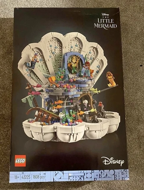 LEGO DISNEY PRINCESS: The Little Mermaid Royal Clam Shell (43225) BNIB ...