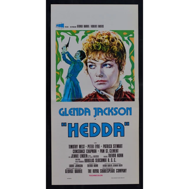 AFFICHE HEDDA GLENDA JACKSON Thimoty West Peter Eyre B148 EUR 40,11 ...