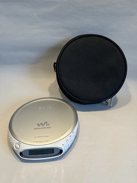SONY CD WALKMAN D-EJ360 CD PLAYER - With CASE - V. Good Condition ...