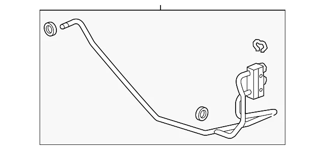 GENUINE TRANSMISSION Fluid Cooler Thermal Bypass Valve 13511137 EUR 88 ...