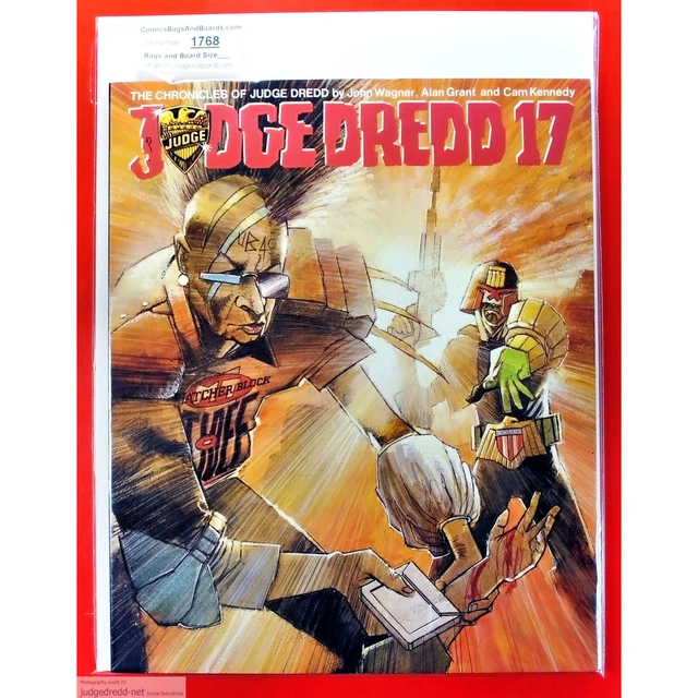 2000AD CHRONICLES OF Judge Dredd 17 - Titan Graphic Novel Comic Book ...