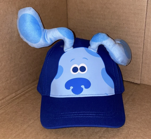 NICK JR NICKELODEON Blues Clues Youth Boys Girls Hat Cap With 3D Ears ...