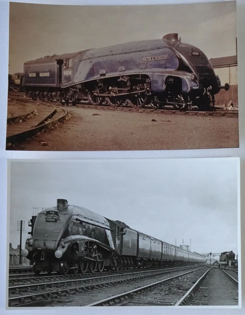 2 BR(E) EX LNER No. 60028 Water K. Whigham A4 4-6-2 Loco Photos - Lot ...