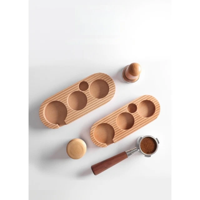 COFFEE TAMPER STAND Espresso Tamper For Coffee Shops Four-slot Grooves ...