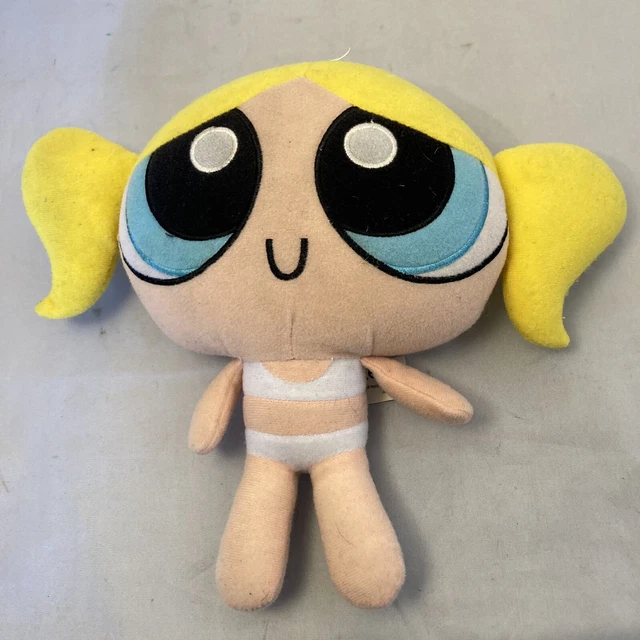 POWERPUFF GIRLS PLUSH Stuffed Animal Cartoon Network 8 inches Bubbles £ ...