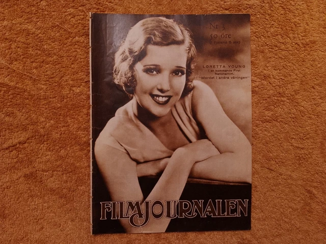 LORETTA YOUNG COVER 1931 Brigitte HELM William HAINES Clara Bow John ...