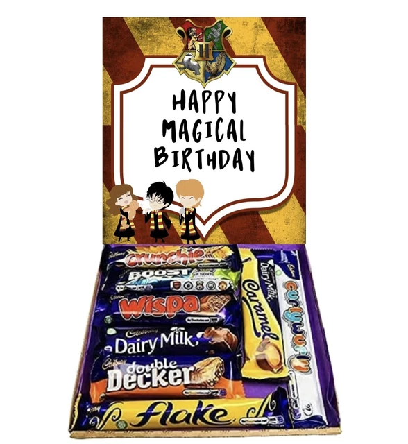 CADBURYS HARRY POTTER Inspired Themed Chocolate Hamper Sweet Box ...