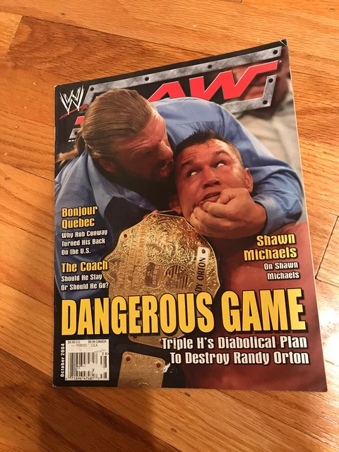 WWE RAW MAGAZINE 2004 Hhh Wrestling Wwf £3.81 - PicClick UK