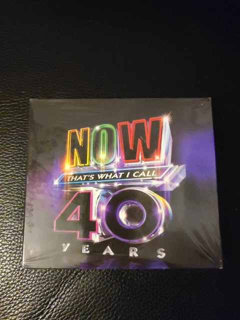 NOW THAT'S WHAT I Call 40 Years CD Album, 5 discs, 100 tracks, New ...