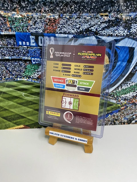 PANINI ADRENALYN XL Qatar 2022 Kylian Mbappe Top Master Card FIFA World ...