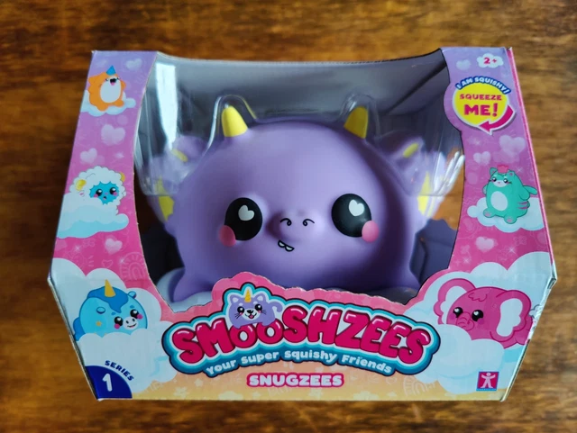 SMOOSHZEES SNUGZEES PUFFIN Dragon Cuddly And Squishy Character £4.36 ...