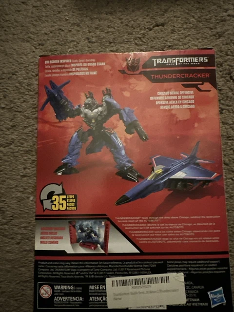 TRANSFORMERS STUDIO SERIES #09 Thundercracker Voyager Class Dark of the Moon Nuovo con scatola ...