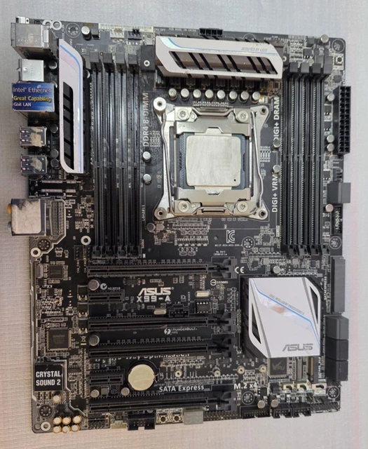 ASUS X99-A/USB 3.1 | LGA2011-v3 ATX Motherboard | DDR4 | Xeon E5-2680V3 ...