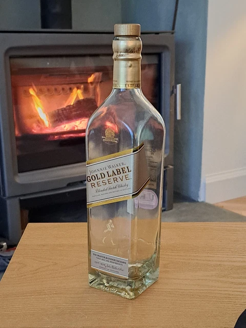 JOHNNIE WALKER GOLD Label Scotch Whisky 70cl - Box and empty bottle £0. ...