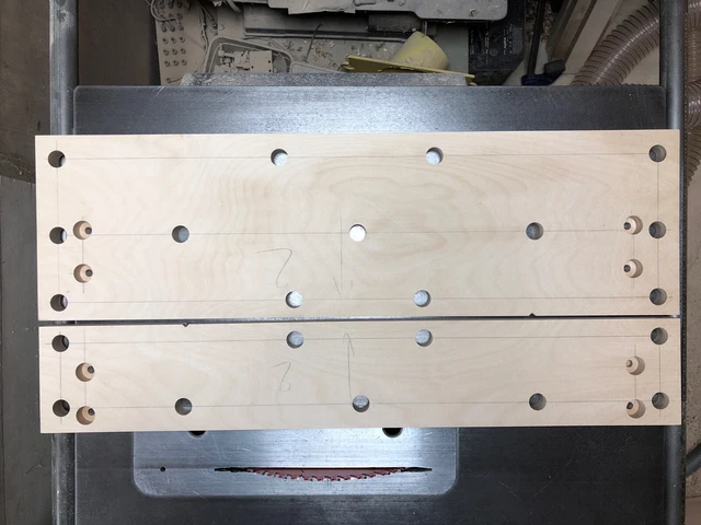 30MM BIRCH PLYWOOD Jaws To Fit Wm700 Black and Decker Workmate WM700 ...