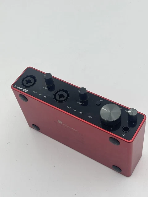 FOCUSRITE SCARLETT 4I4 3rd Gen 4x4 USB Audio Interface $120.00 ...