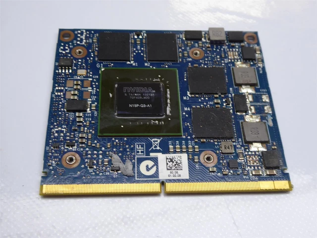 DELL PRECISION M4800 Nvidia Quadro K2100M 2GB GDDR5 Graphic Card 0G4FN0 ...