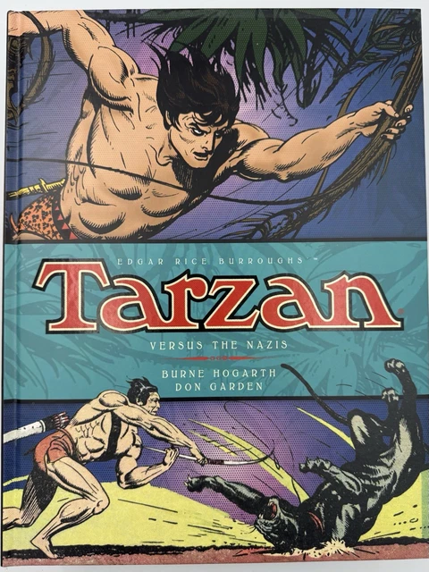 TARZAN VERSUS THE Nazis Hardcover Book Edgar Rice Burroughs 2015 1st ...