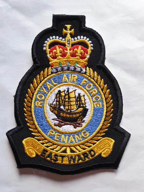 RAF PENANG ROYAL Air Force Station crest patch £11.12 - PicClick UK