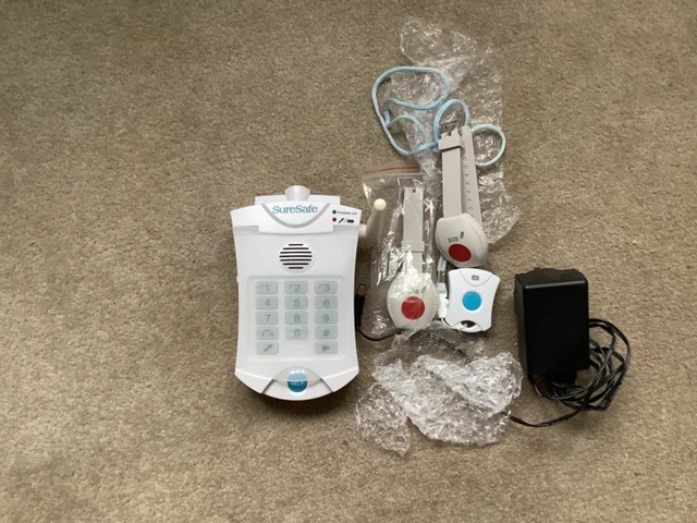 SURESAFE HELP ALARM. Model HA 28 £15.00 - PicClick UK