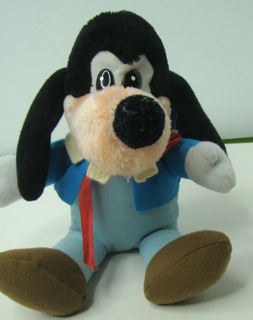 1984 WALT DISNEY Mickey's Christmas Carol GOOFY Stuffed Plush Toy 8" £8 ...