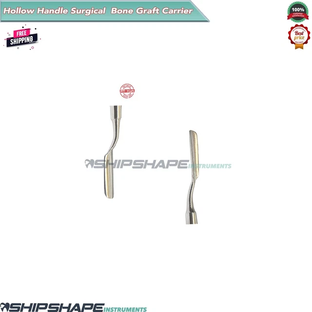 DENTAL BONE GRAFT Carrier, Scoop Packer Palti Spoon Plugger Implant ...