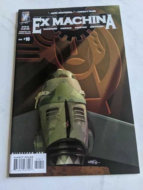 EX MACHINA #10 June 2005 DC Wildstorm Comics $1.03 - PicClick CA