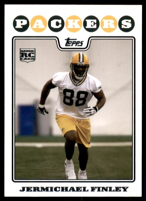 2008 TOPPS JERMICHAEL Finley recrue Green Bay Packers #383 EUR 1,10 ...