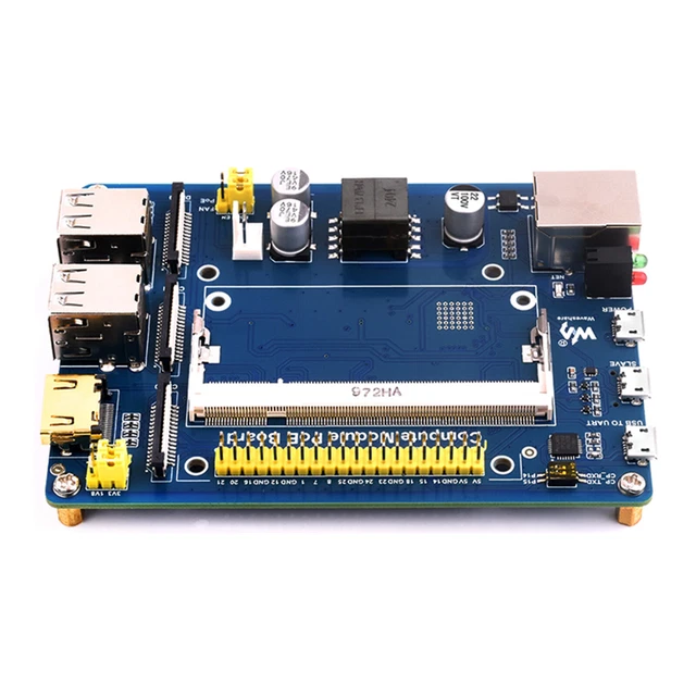 RASPBERRY PI COMPUTE Module Expansion Board CM4S/CM3/3Lite/3+ POE Power ...