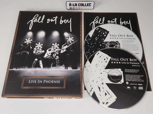 FALL OUT BOY Live in Phoenix - Coffret DVD + CD + Livret (ENG ...