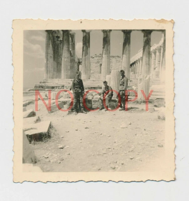FOTO WK II Griechenland Athen Αθηνα, Ελλάδα Wehrmacht 1941 Ruinen #30 ...