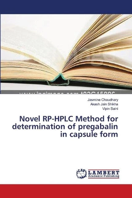 Novel Rp Hplc Method For Determination Of Pregabalin In Capsule Form By Jasmine 52 12 Picclick Au