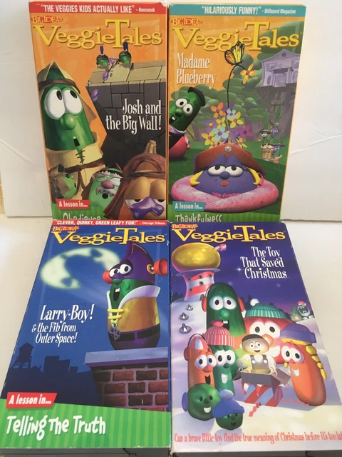 LOT 5 VEGGIE Tales VHS tapes And The Star Of Christmas EUR 7,34 ...