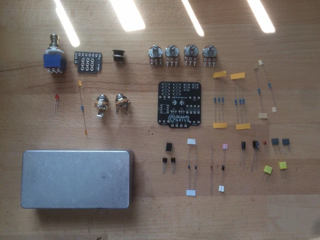 DIY FX PEDAL Kit Buddha Drive Zendrive Overdrive Clone £34.99 - PicClick UK