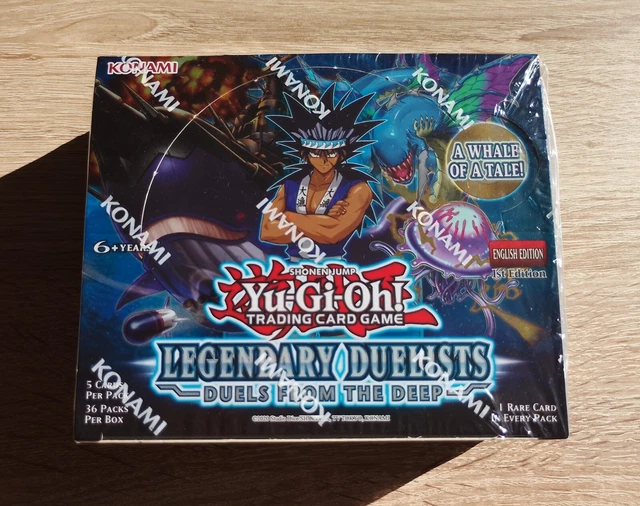 YU-GI-OH BOOSTER BOX Legendary Duelist Duels from the Deep Sealed ENG 36 packs EUR 34,90 ...