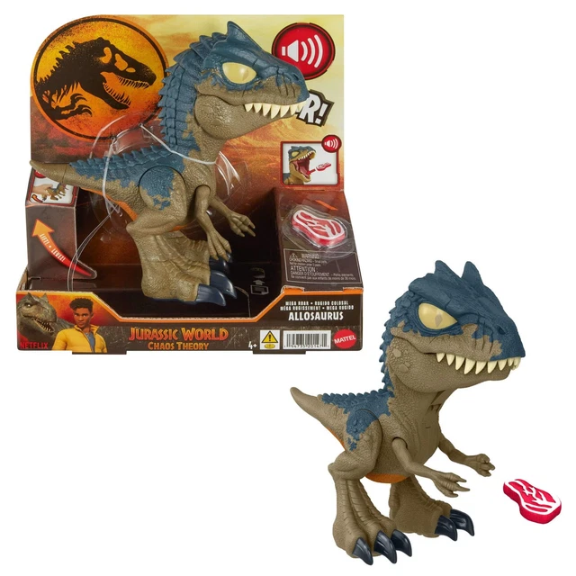 MATTEL JURASSIC WORLD: Teoría del Dinocaos Netflix - Chomp Chomp ...