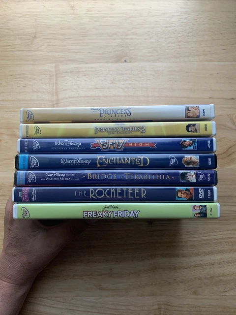 DISNEY LIVE ACTION DVD Lot Bundle - 7 Movies - 8 Disc - No Digital Copy ...