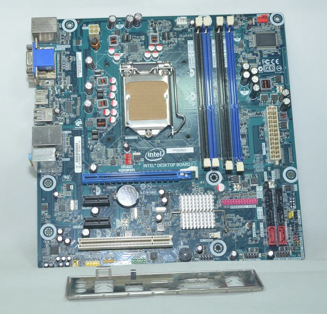 INTEL DH55TC MOTHERBOARD Sockel 1156 DDR3 mit I/O Blende £38.97 ...