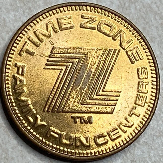 TZ TIME ZONE Family Fun Centers Finest in Fun for Everyone Arcade Token ...