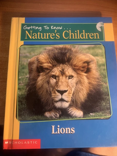 GETTING TO KNOW...NATURE'S Children: Lions and Pandas...Scholastic...HC ...