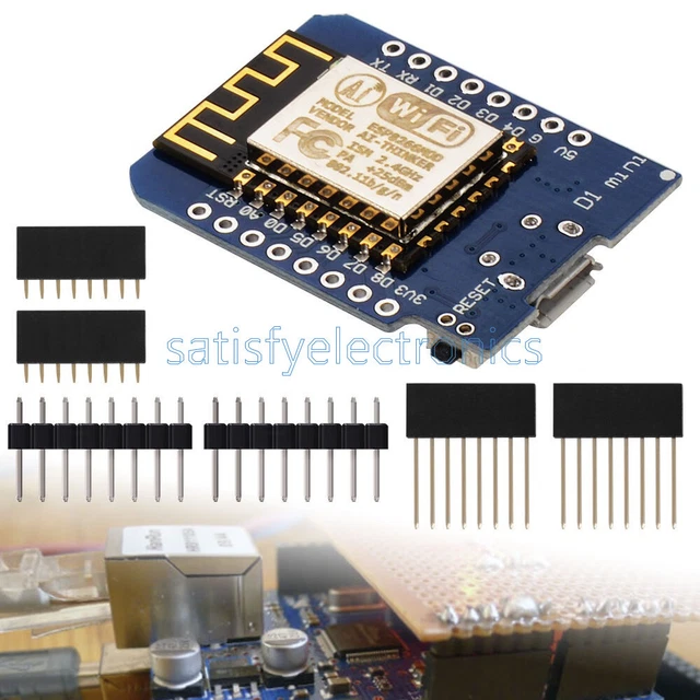 NODEMCU LUA ESP8266 ESP-12 WeMos D1 Mini WIFI 4M Bytes Development ...